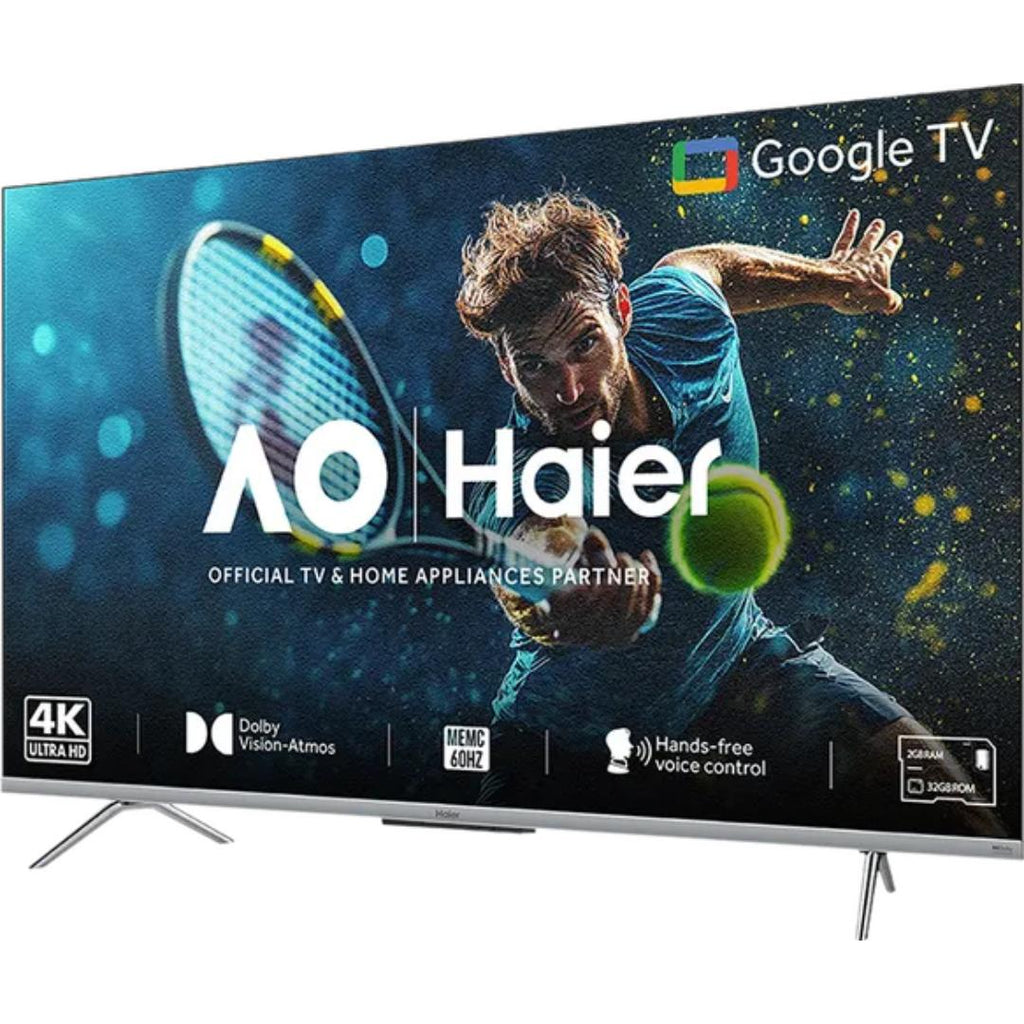 Haier 139.7 Centimeter (55) 55P7GT-P 4K Ultra HD AI Smart Voice by Goo ...
